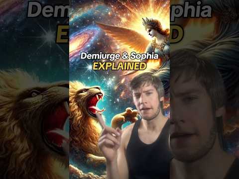 The Demiurge & Sophia 👁️ #mythology #mythologyexplained #gnosticism #myths #myth