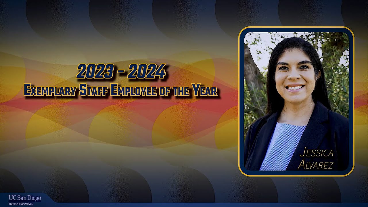 UCSD 2024 Exemplary Staff Employee of the Year - Jessica Alvarez