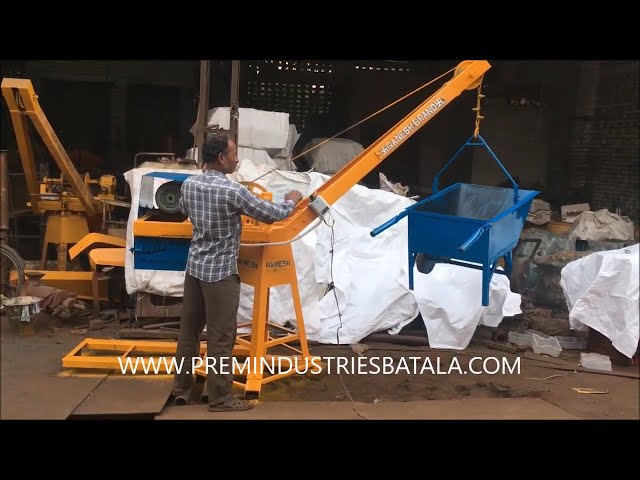 Building Material Lift Machine - Mini Crane Manufacturer from Batala