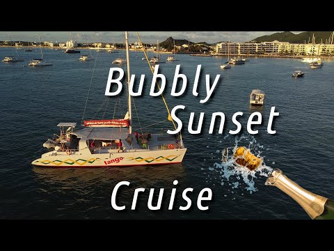 Bubbly Sunset Cruise Sint Maarten with TANGO