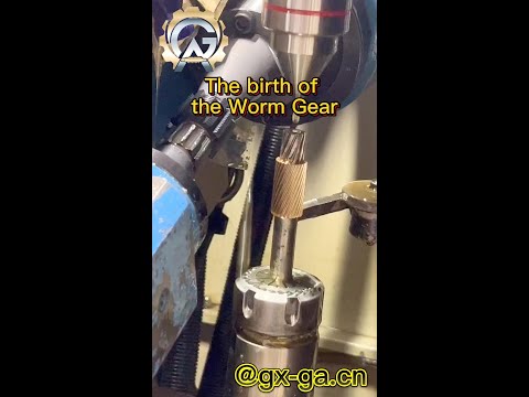 The Birth of the Worm Gear \ How are industrial parts produced? \ Industrial Processing Real Video