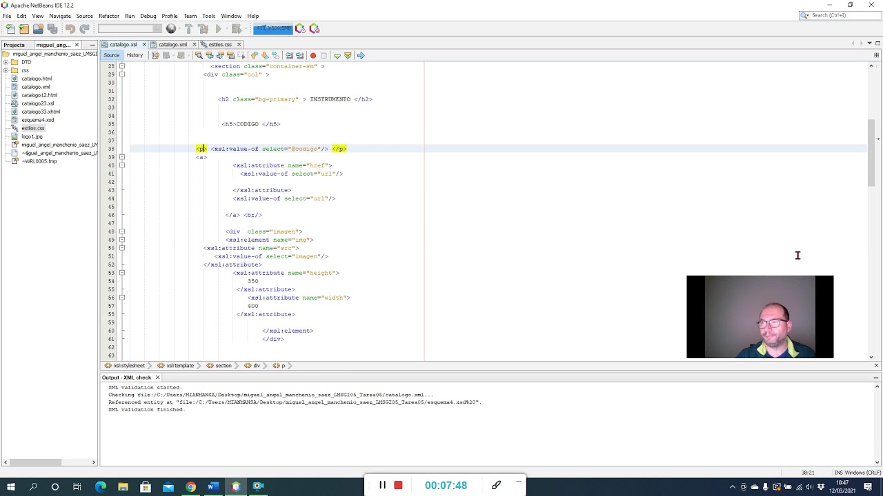 Unidad de Trabajo 5.- Conversión y adaptación de documentos XML.