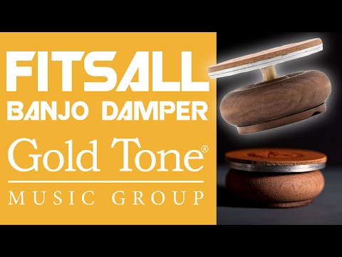 Gold Tone FitsAll Banjo Damper | The BEST banjo accessory!!!