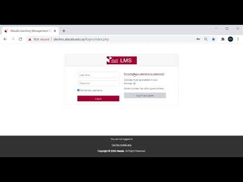 6Alasala Learning Management System Log in to the site