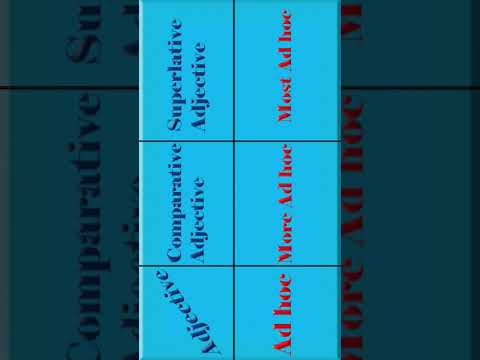Ad hoc Pronunciation & Meaning #shorts