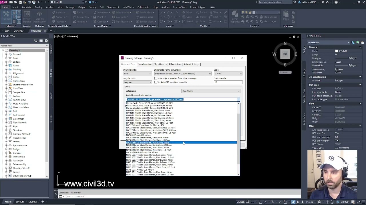 Importing GIS Shape (SHP) Files with MAPIMPORT in Civil 3D 2023