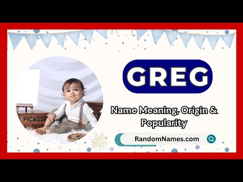 Greg - Baby Boy Name Meaning, Origin & Popularity - RandomNames.com