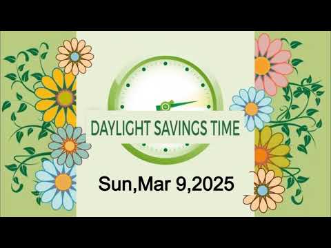 Daylight Saving Time for the Eastern Time Zone