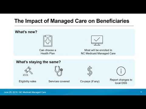 The Enrollment Broker and NC Medicaid Managed Care