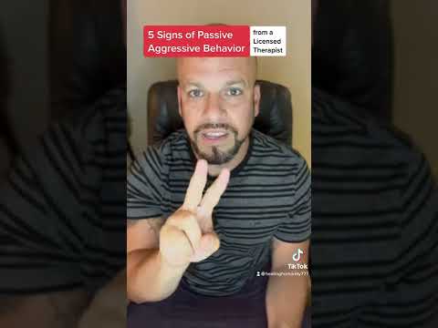 5 Signs of Passive Aggressive Behavior