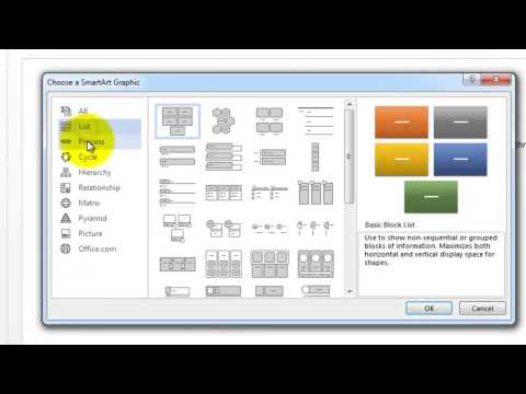 Microsoft Word 02 How to Create an Organization Chart