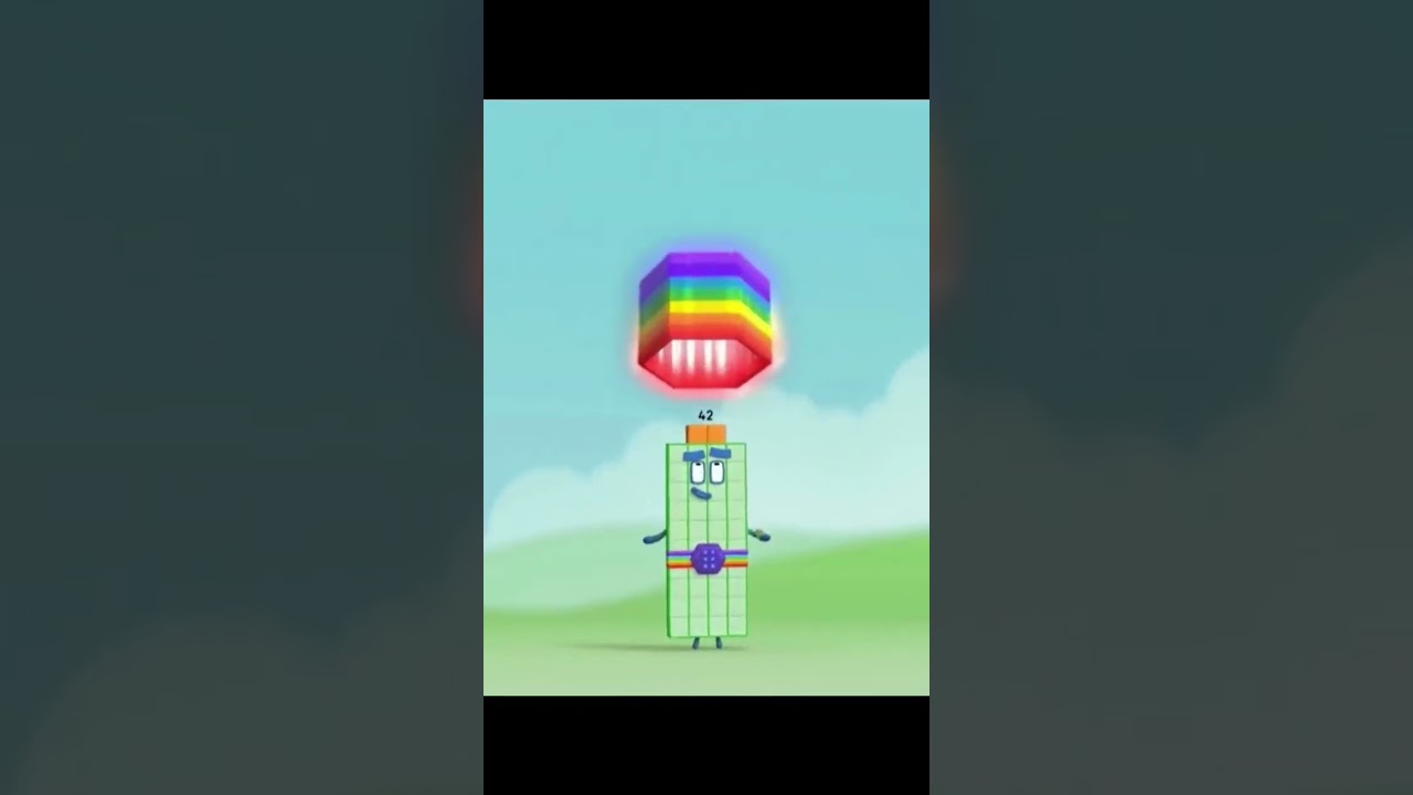 Numberblocks 42 Hexagon