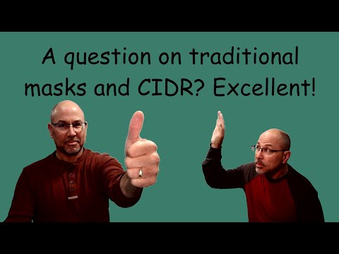 A question on CIDR - how is it different from masks?