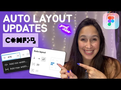 Figma AUTO LAYOUT UPDATE | Config 2023 update | 💛 Step-by-step tutorial - new autolayout updates!