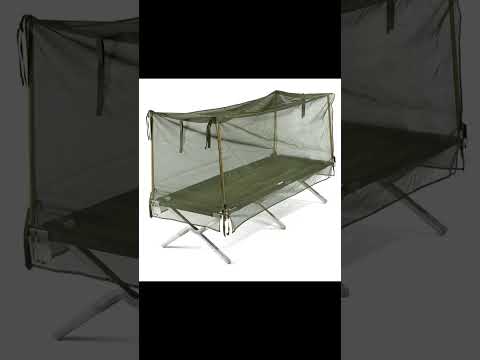 The Ultimate Guide to Kingrays' US Military Cot with Mosquito Net