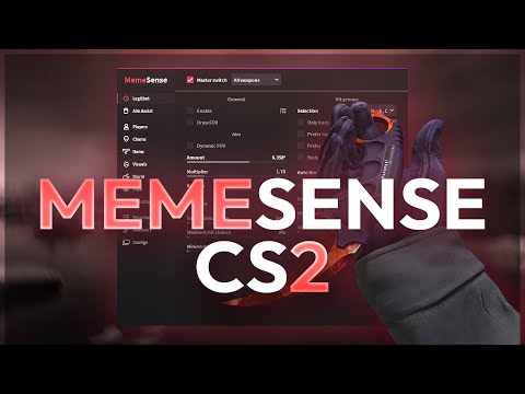 MemeSense CS2 — Glow, Skin Changer, Legit & Rage Features, Cheap Price!