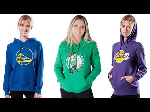Ultra Game NBA Women's Soft Fleece Pullover Hoodie Sweatshirt | Los Angeles Lakers Hoodie