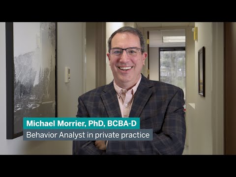 Michael J Morrier, PhD, BCBA-D, Behavior Analyst in Private Practice