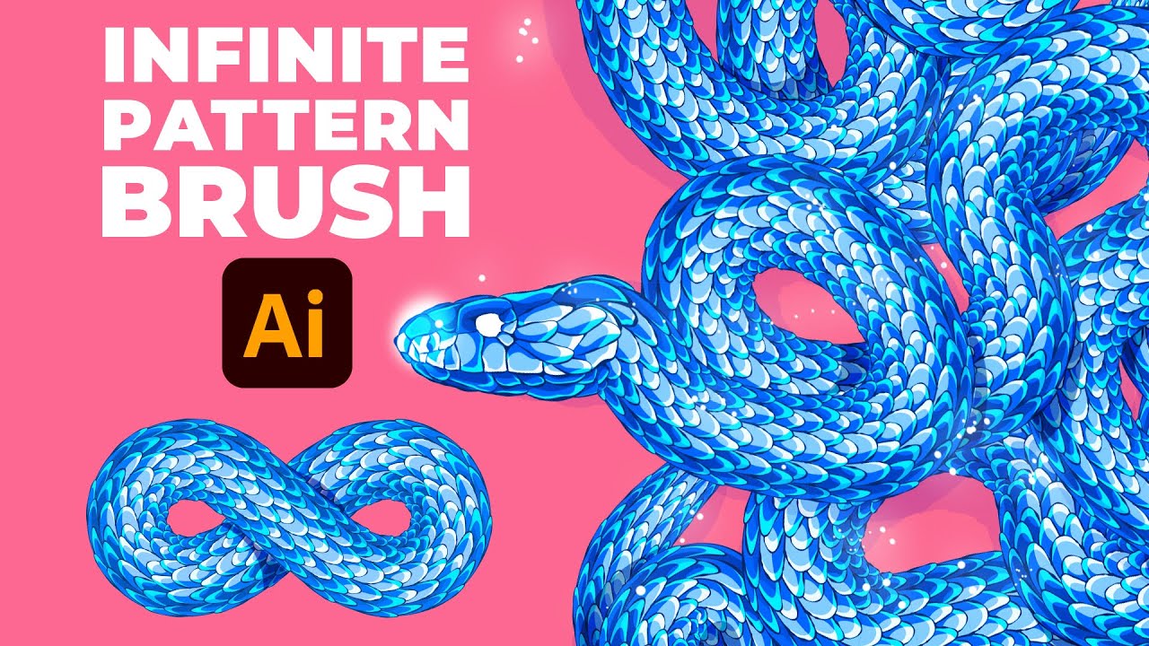 Creating a Snake Brush Pattern in Adobe Illustrator