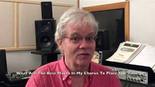 'Ask Tony' - Tony Conniff