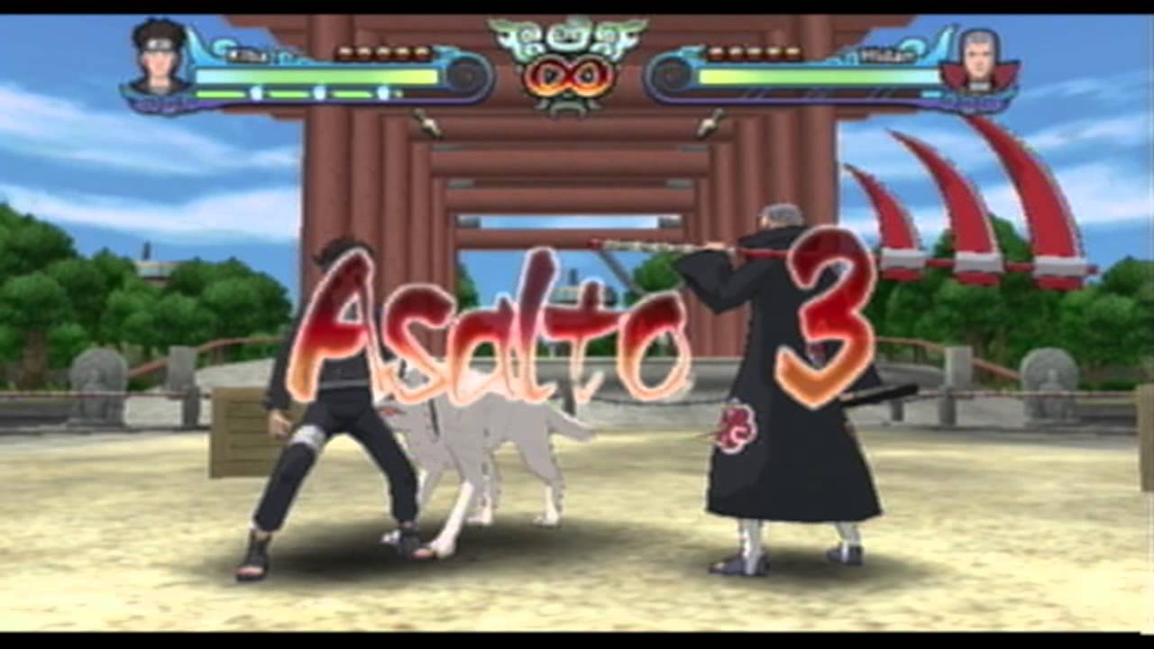 NSCONR3 Hidan vs Kiba