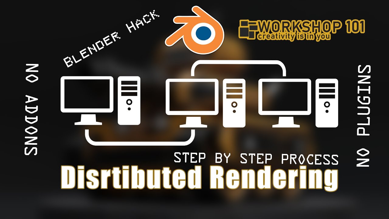 distributed rendering in blender  No Plugins Needed!