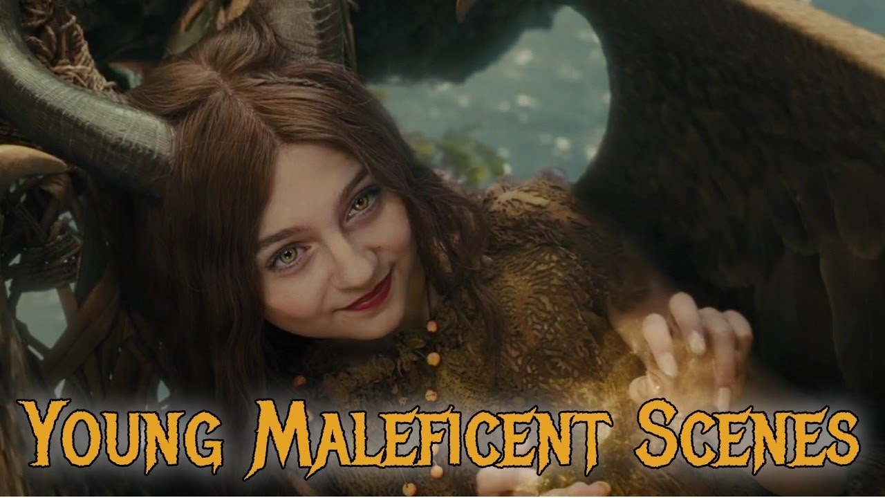 Young Maleficent scenes | Isobelle Molloy | Full Screen #Shorts