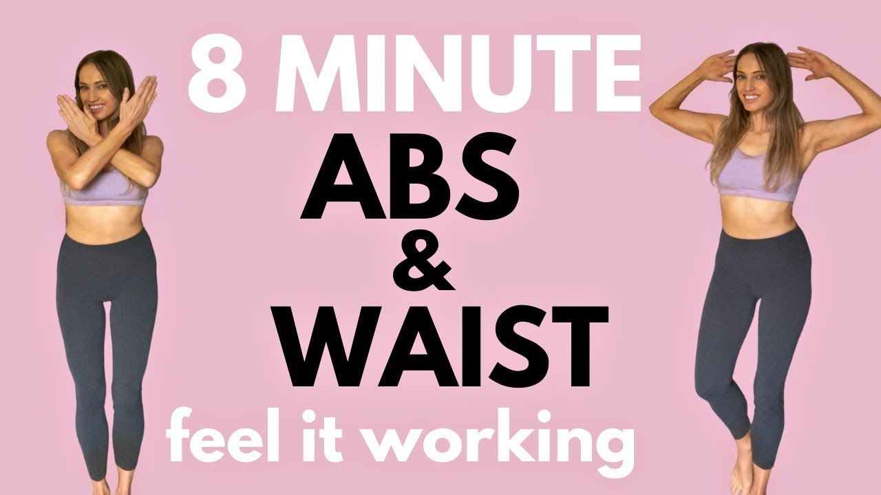 STANDING ABS  WORKOUT | AB WORKOUT AT HOME  AB & WAIST EXERCISES AND CORE |  LUCY WYNDHAM READ