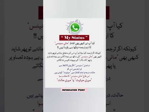 What is My Status on WhatsApp - Meaning of My Status - واٹس ایپ پر اسٹیٹس لگانے سے پہلے یہ پڑھ لیں
