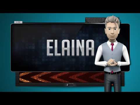 ELAINA - How to say it Backwards