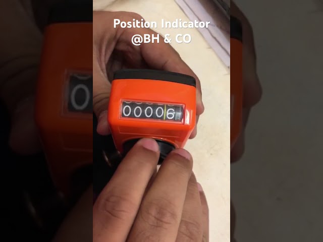 Digital Position Indicator - MESH KNURLED GRAVITY INDICATOR HANDWHEEL ...