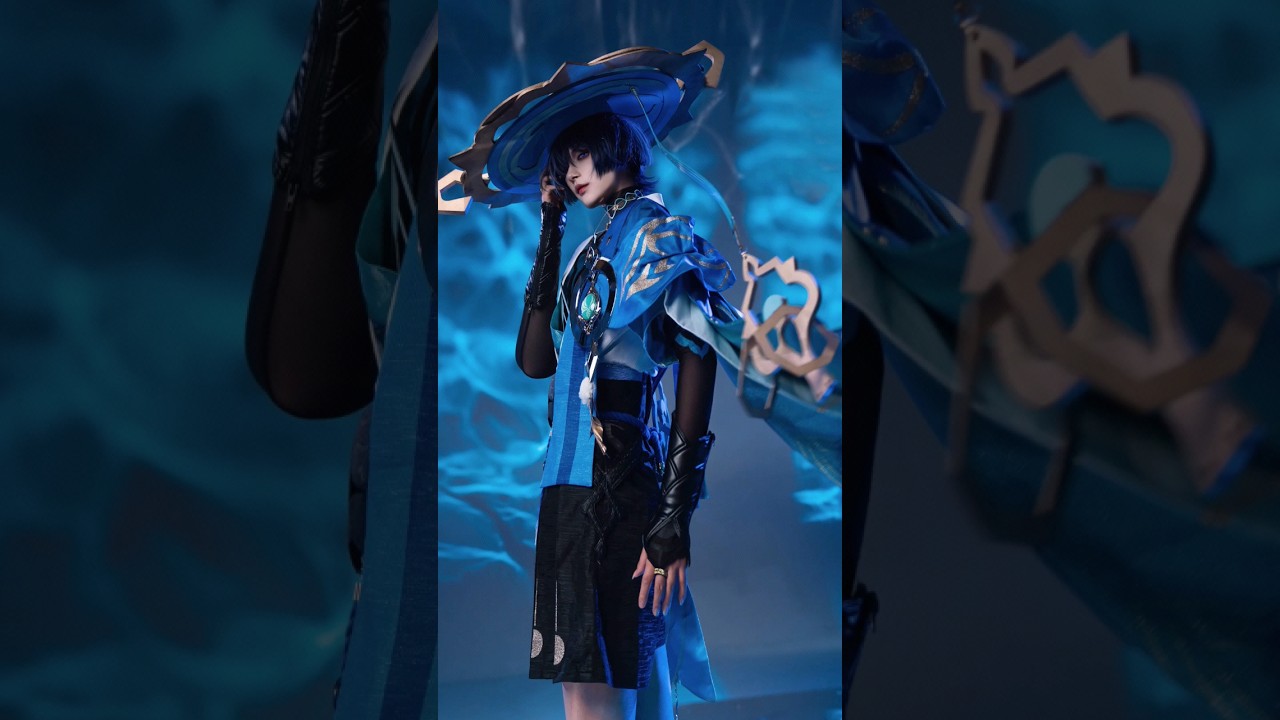 Why are you afraid of me? #scaramouche #makoto #cosplay #genshinimpact #family #sweet