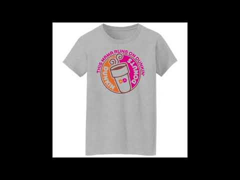 This mama runs on dunkin’ dunkin donuts shirt