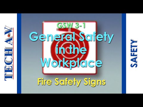 GSW 3-1 - GENERAL SAFETY IN THE WORKPLACE