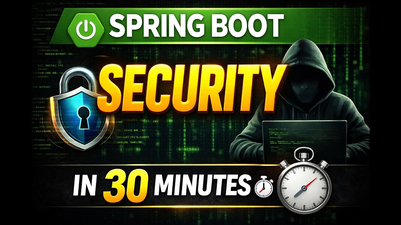 👉 Spring Security + JWT Authentication | Secure Spring Boot REST APIs (Step-by-Step)