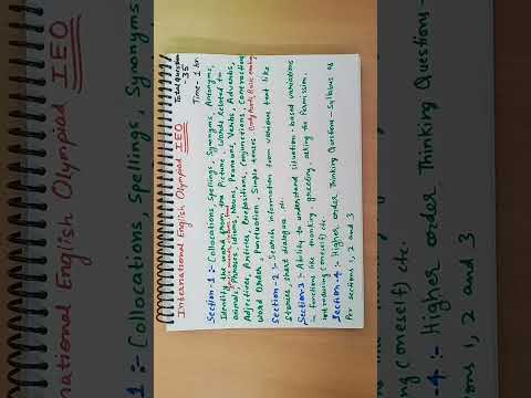 #shorts#IEO SYLLABUS #International English Olympiad#IEO Olympiad syllabus 2022-23