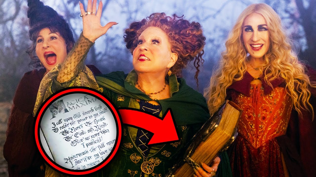 HOCUS POCUS 2 BREAKDOWN & EASTER EGGS!