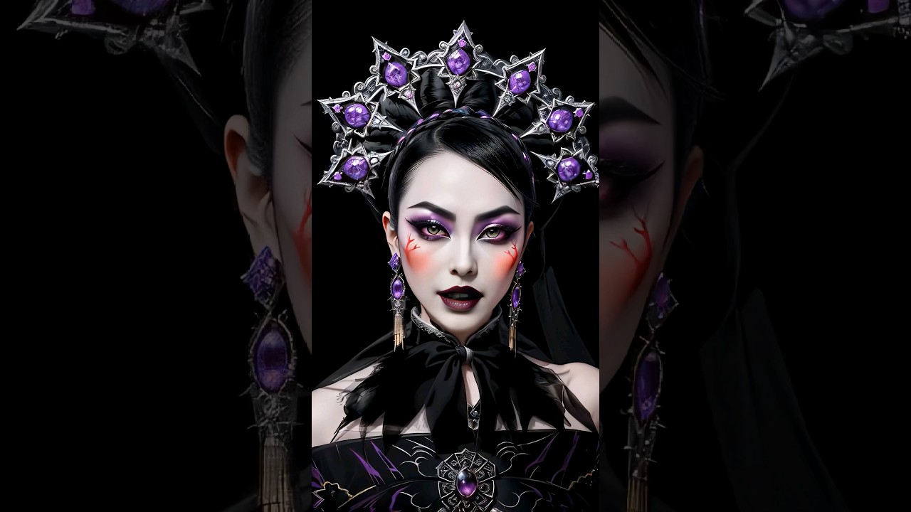 Gothic Queen by @shougmansur #warpfusion #art #stablediffusion #wav2lip #gothic #queen #realistic
