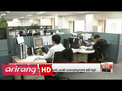 Korea adds 252,000 jobs last month, logging highest youth unemlpoyment rate in month of April