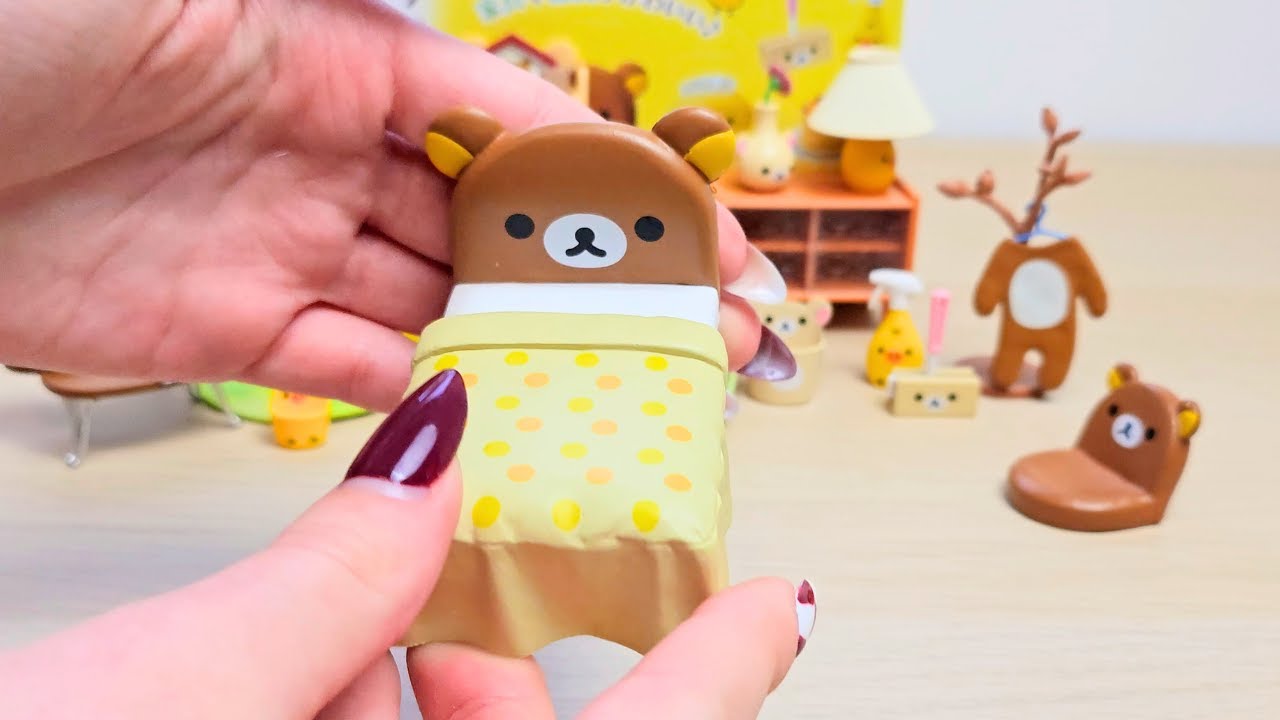 Rilakkuma mini room installation ASMR 🐻🐻‍❄️🌟