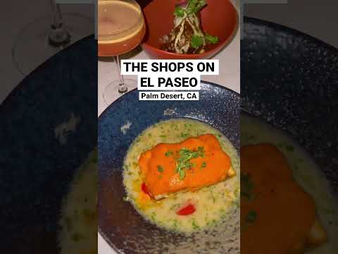 G E T /// your foodie fix with a delicious dining tour of Palm Desert's El Paseo! @theshopsonelpaseo
