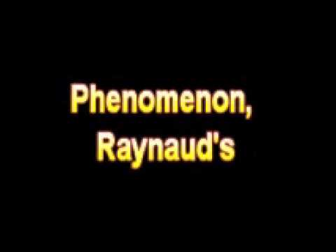 What Is The Definition Of Phenomenon, Raynaud's Medical School Terminology Dictionary