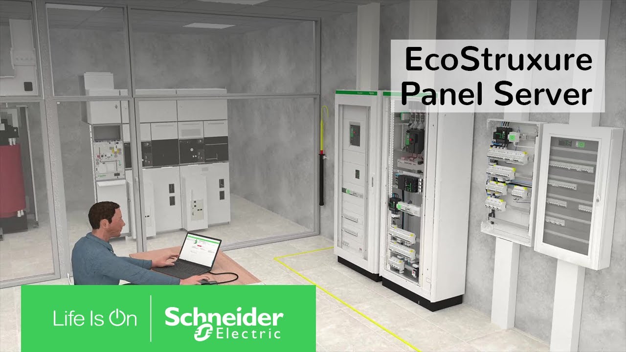 PAS800L - EcoStruxure Panel Server - advanced datalogger, energy server ...