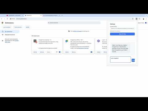 Magic Google Form Generation with AI