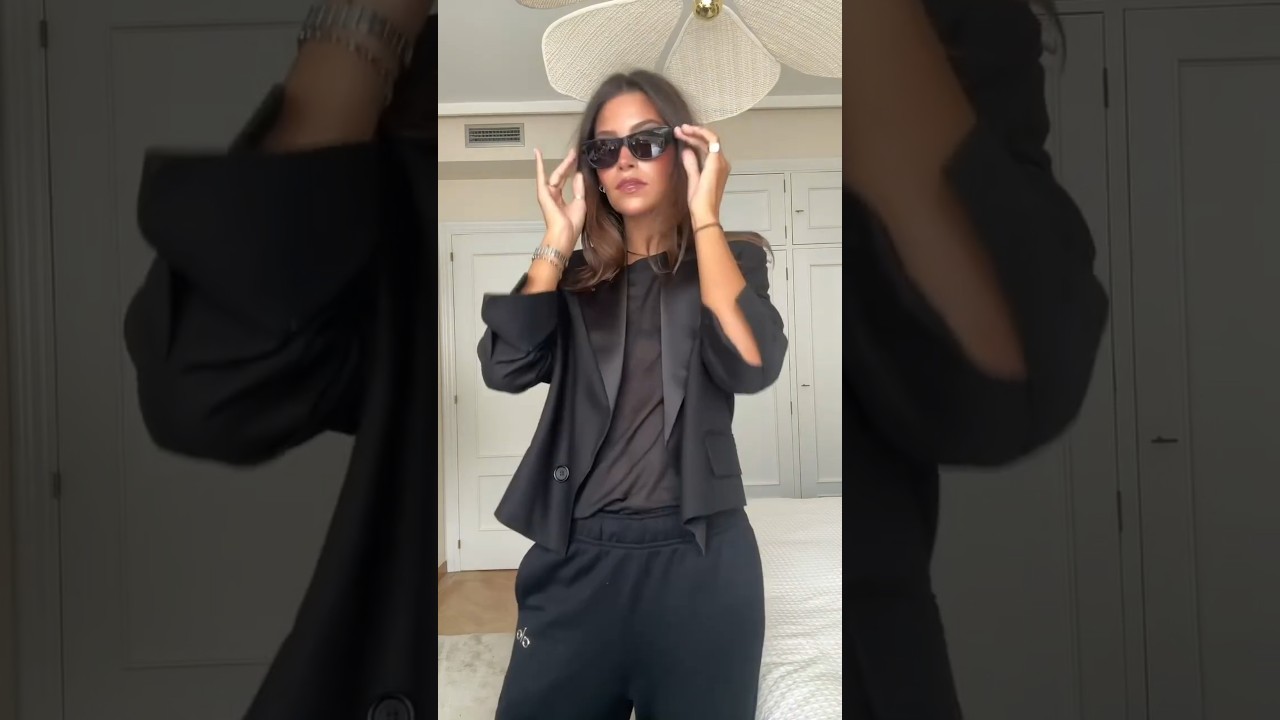 Pantalones de Chándal con Glamour: 2 Looks Chic e Inesperados ✨ #fashiontrends #ootd