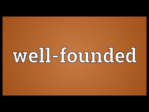 Well-founded Meaning