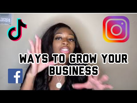 HOW TO GROW YOUR BUSINESS ON SOCIAL MEDIA!| BUSINESS 101