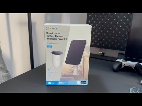 EZVIZ Smart Home Battery Camera & Solar Panel