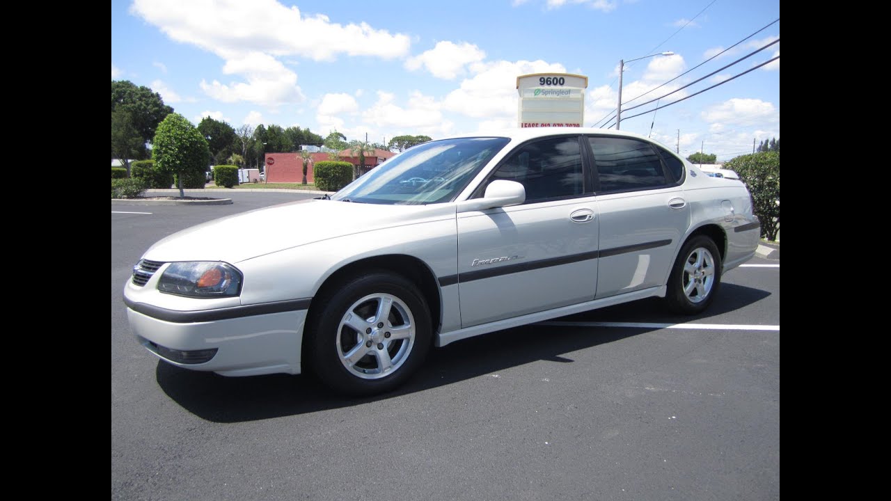 SOLD 2003 Chevrolet Impala LS Meticulous Motors Inc Florida For Sale