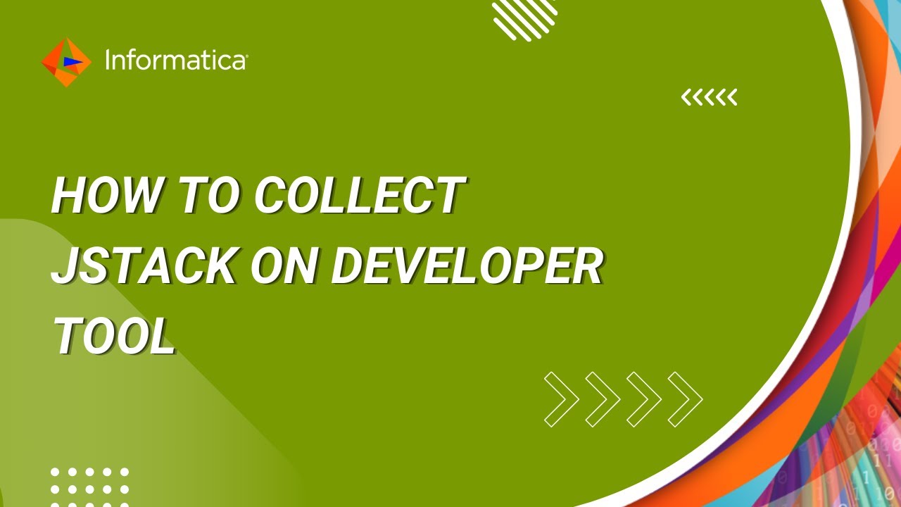 How to Collect Jstack on Developer Tool